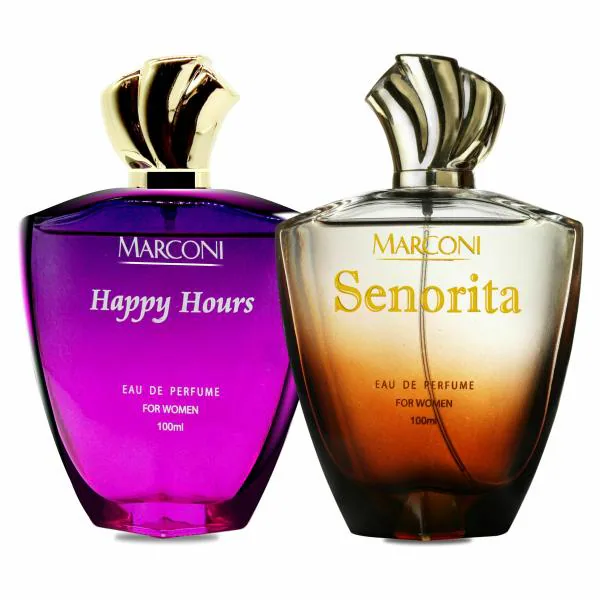 Marconi Happy Hours & Senorita | Eau De Perfume For Women Pack of - 200 ...