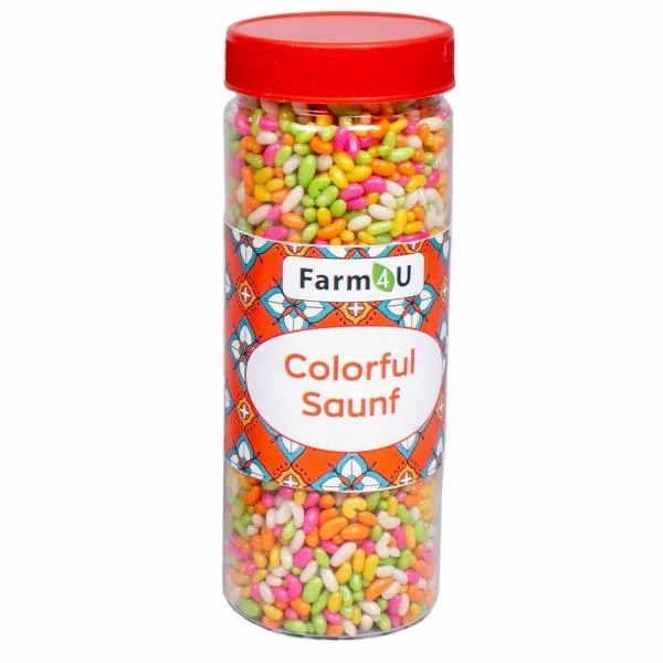 Farm4u,Punjabi Mukhwas, Bombaiya Mukhwas & Colored Saunf Pack Of 3 ...