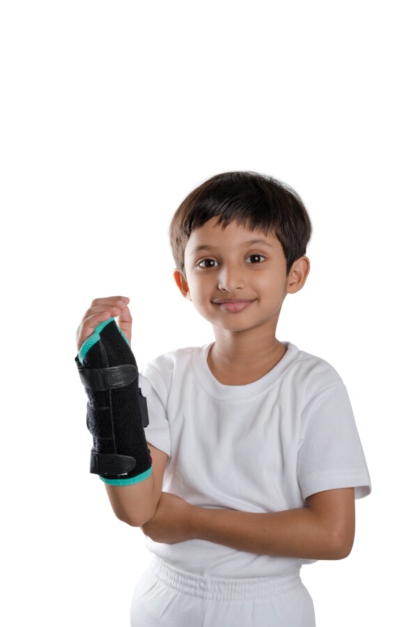 Tynor Wrist & Forearm Splint, Grey, Right, Child, 1 Unit - JioMart