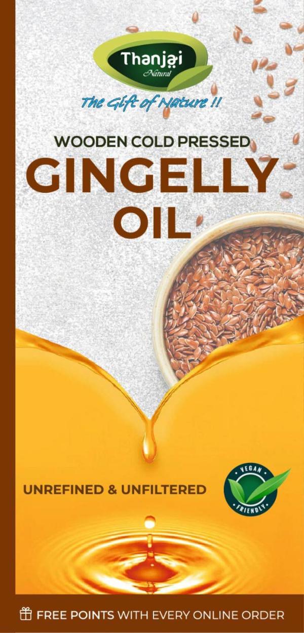 Thanjai Natural Gingelly Oil 10Ltr Wooden Cold Pressed / Sesame Oil for ...