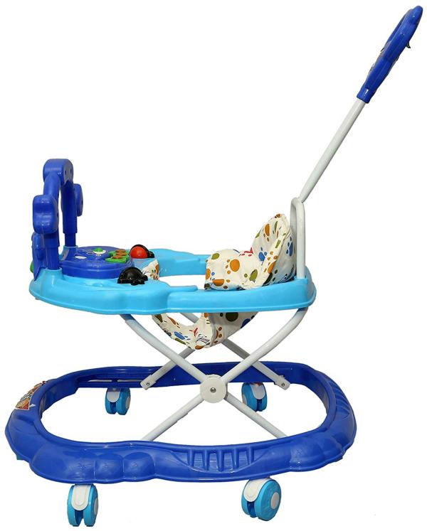 Goyal's Rabbit Face Musical Walker with Parental Push Handle & 3 Levels ...