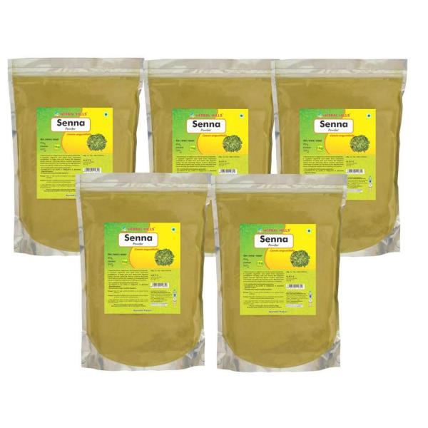 Herbal Hills Senna Powder 1000 g (Pack of 5) - JioMart
