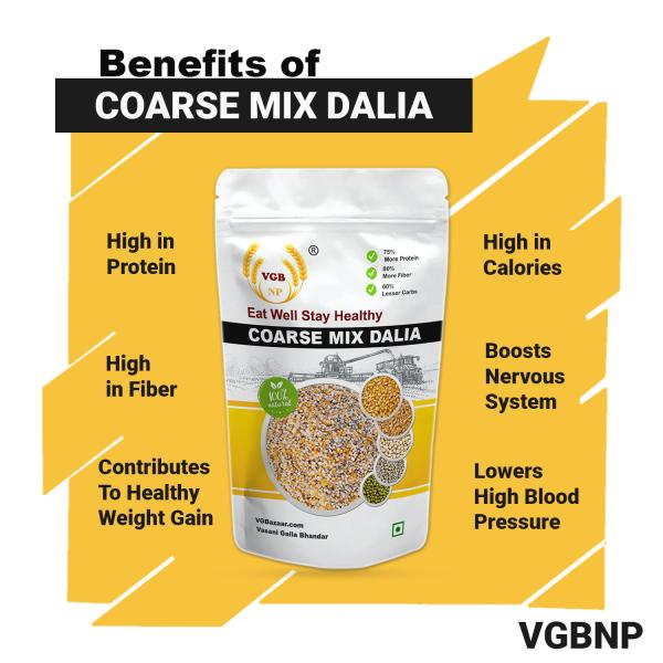 VGBNP 100% Natural & Original Coarse Multigrain daliya (Mota Anaj 3 in ...