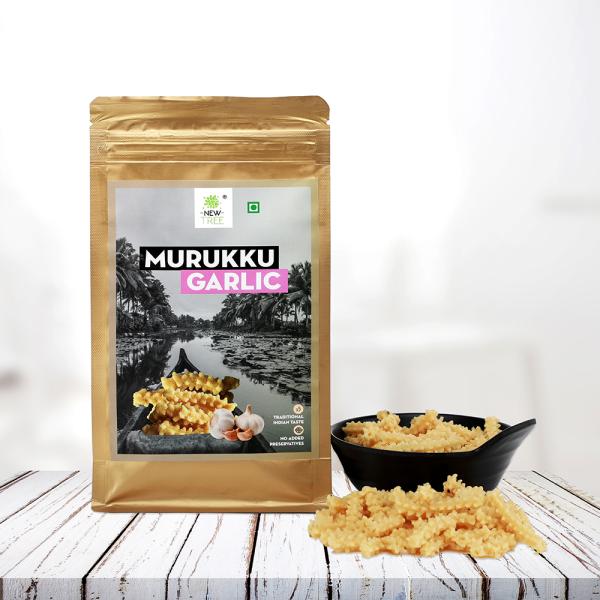New Tree Murukku Garlic Pack Of 2 Combined Weight 400g - JioMart