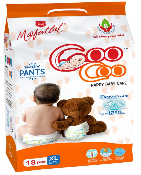 Coo Coo Baby Pullup Diaper Pants - XL (108 Pieces) - JioMart