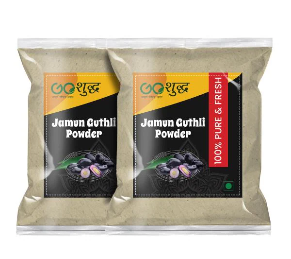 Goshudh Jamun Guthli Powder 400 g (200g X 2 Pack) - JioMart
