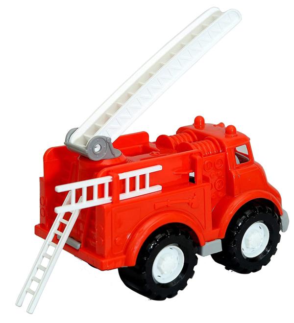 Goyal's Fire Brigade Ambulance Toy Vehicle with Fire Rescue Ladders ...
