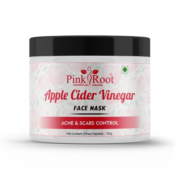 Pink Root Men and Women Apple Cider Vinegar Face Mask Dm Water and ...