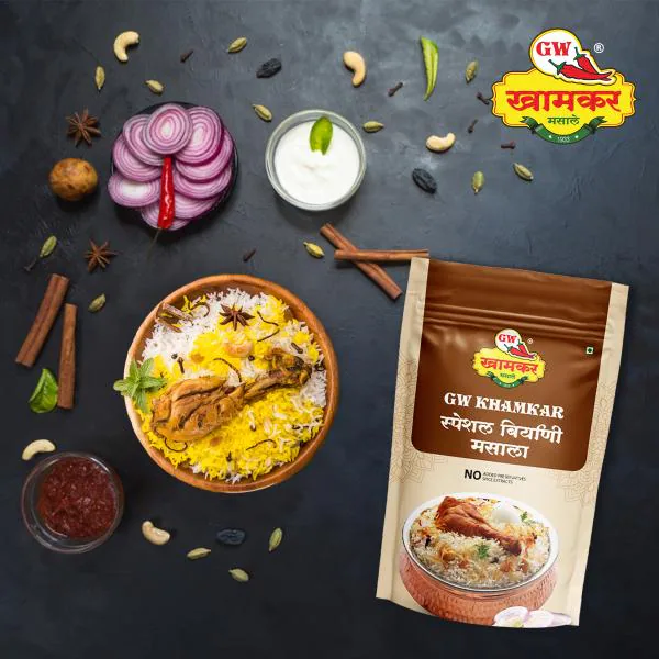GW Khamkar Special Biryani Masala - 370g (185G Pack of 2) - JioMart
