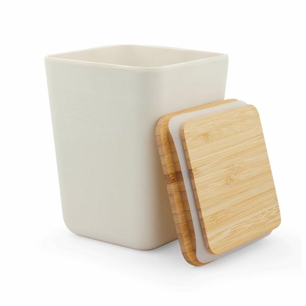 Earthism Eco-Friendly Bamboo Fibre Canister / Storage Container Air ...