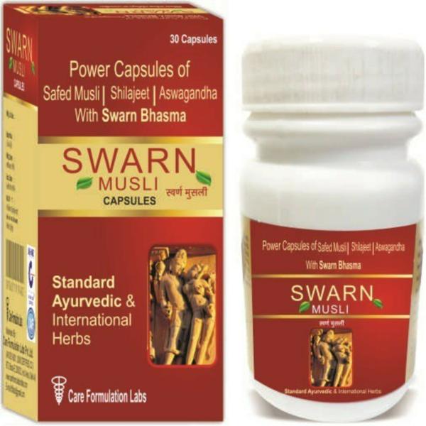 CARE FORMULATION Swarn Musli Cap(3 strips)/Helps in boosting strength ...