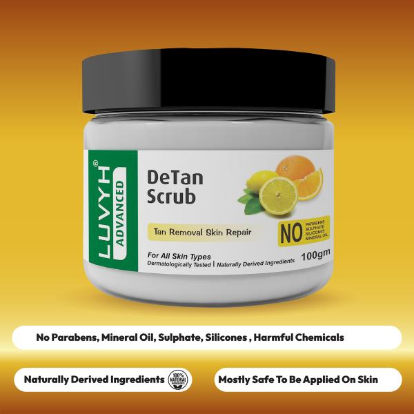 DeTan Scrub- 100gm - JioMart