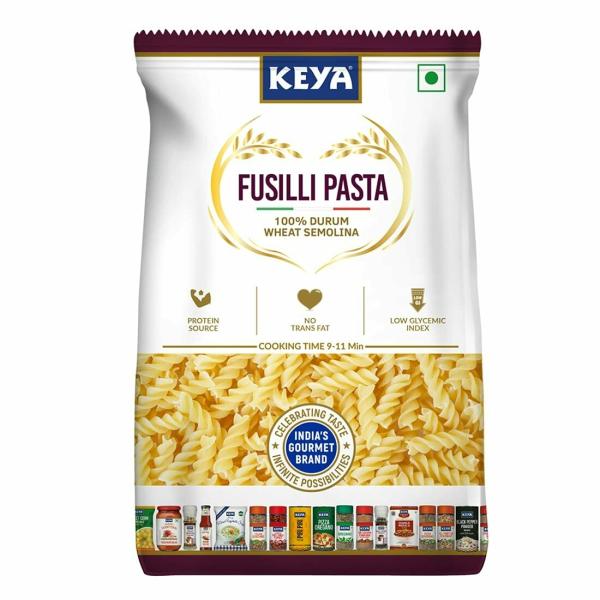Keya Gourmet 100% Durum Wheat Semolina Pasta Combo | Fusilli Pasta x 1 ...