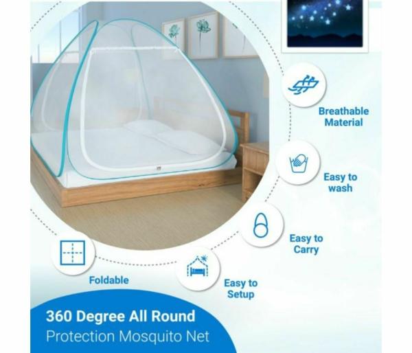 EPiRY Mosquito Net For Double Bed & King Size Foldable Adults ...
