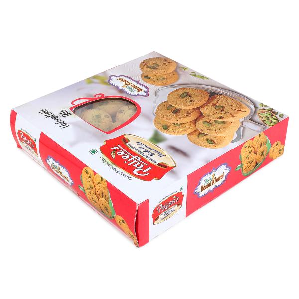 Paljee's Pista Besan Khatai Cookies (Wheat , Honey, Soyabean, Sesame ...