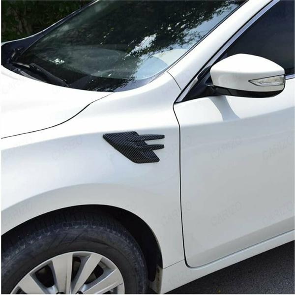 CARIZO Side Fender Vent Cover Trim, Front Fender Side Vent Cover Car ...