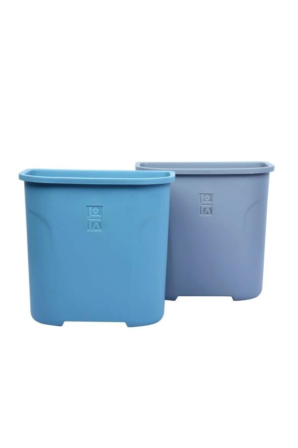 Lofa Grey Plastic Rectangular Hanging Kitchen Dustbin - JioMart