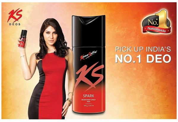 Kama Sutra Spark Deodorant Spray for Men, 150 ml (Pack of 2) - JioMart