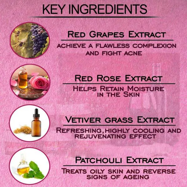 Lifesy Nutra Glow Red Wine Facial Kit, Professional Beauty Parlour ...