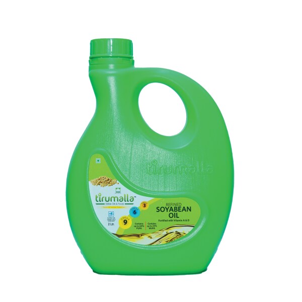 Tirumalla Refined Soyabean Oil 2 Liter Jar - JioMart