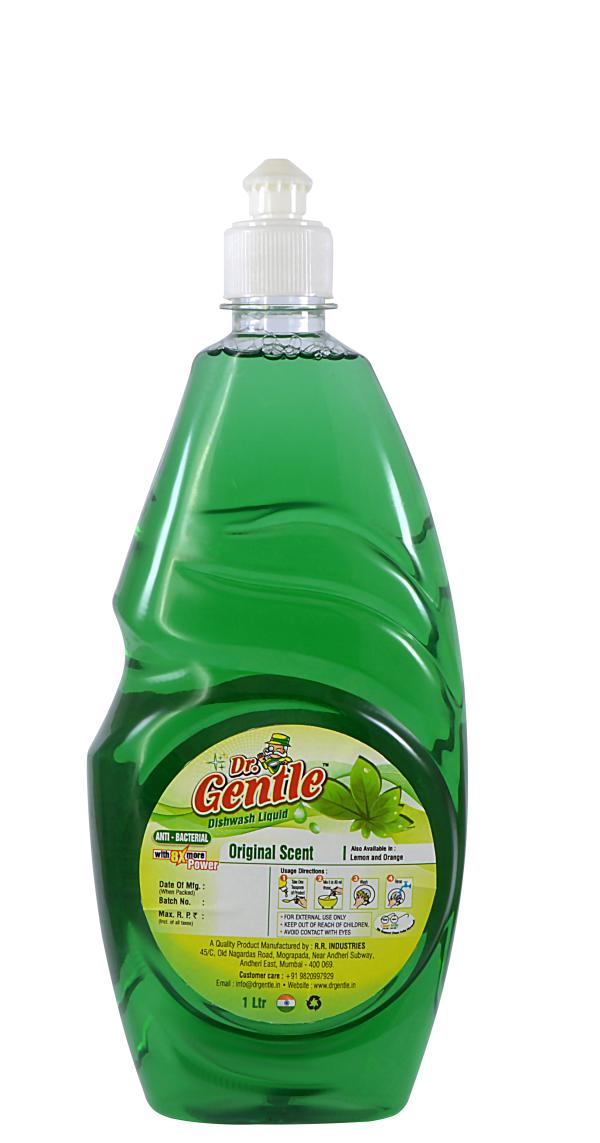 Dr. Gentle Dish Wash Anti Bac Liquid Gel, Original, 1Ltr - JioMart