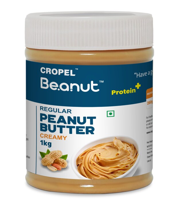 Beanut Regular Peanut Butter Creamy 1kg - JioMart