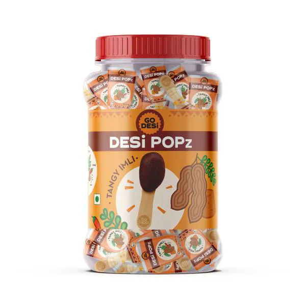 GO DESi Imli Pop Tamarind & Jaggery Candy | 100 Pieces - JioMart