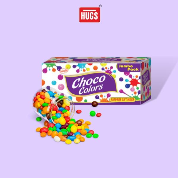 Hugs Choco Colors - Chocolate Gems Box ( 30 pouches X 13gm each) - JioMart