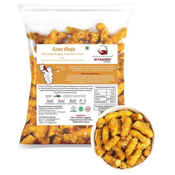 GiTAGGED Goan Khaje (The Most Popular Snack of Goa) - 250GM - JioMart