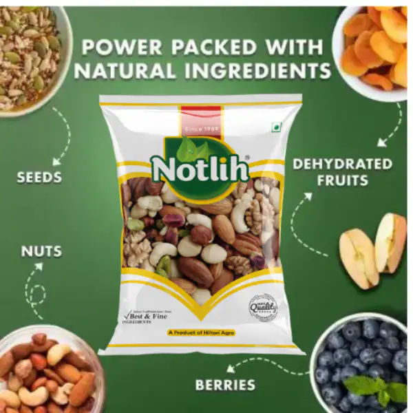 Notlih Mix Dry Fruits Healthy Seeds 500gm - JioMart