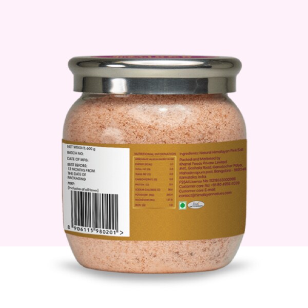 Himalayan Natives Himalayan Pink Salt Powder - 600G - JioMart