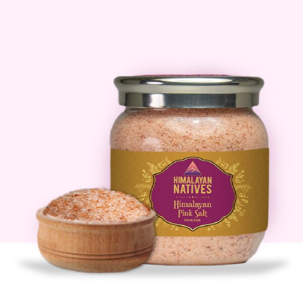 Himalayan Natives Himalayan Pink Salt Powder - 600G - JioMart