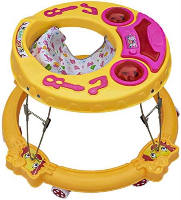 Avani Metrobuzz Yellow Plastic Music Walker - JioMart