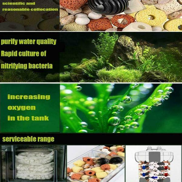 DesPacito Aquarium Canister Filter Media Kit Biological Fish Tank ...
