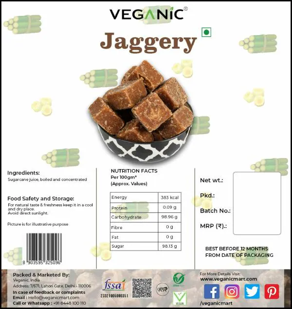 Veganic Jaggery Gur Balls | Fresh Gud Cubes | Bheli, Bellam, Vellam ...