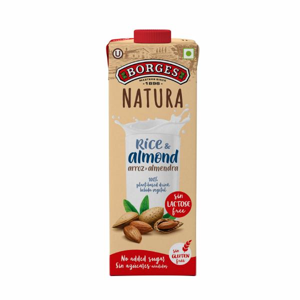 Borges Natura Rice & Almond Drink 1L - JioMart