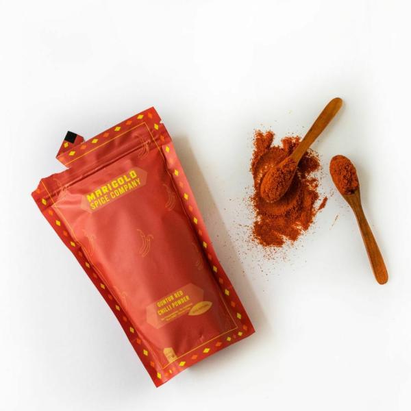 Marigold Spice Company Guntur Red Chilli Powder, 200gms - PACK OF 2 ...