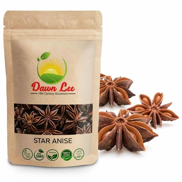 Dawn Lee Star Anise | Whole Chakri Phool | Badhiyan Phool | Spice ...