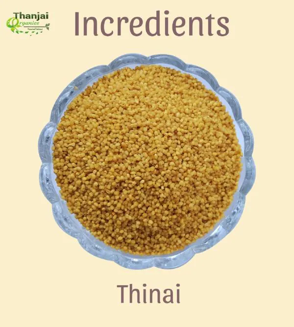 Thanjai Organics Foxtail Millet 2 kg| Thinai Rice | Kangni | Thina ...