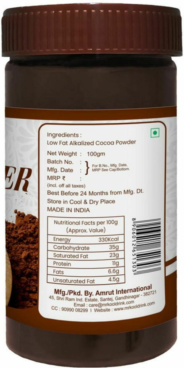 Mr.Kool Extra Dark Cocoa Milkshake Powder 100gm - JioMart
