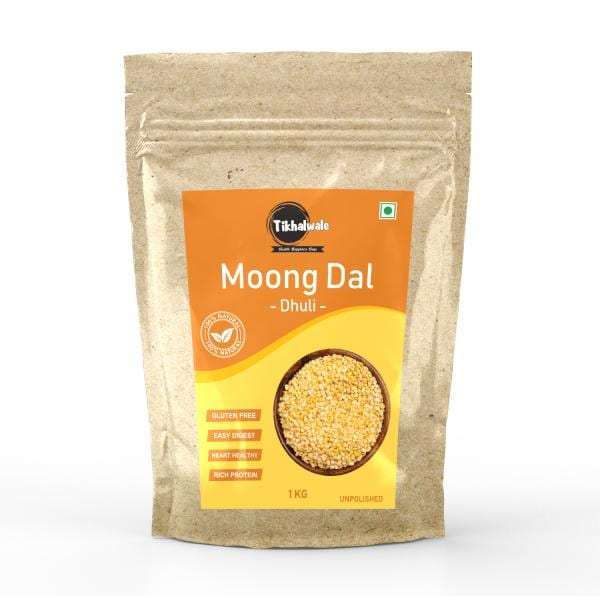 Tikhalwale Moong Dal Dhuli 1kg - JioMart