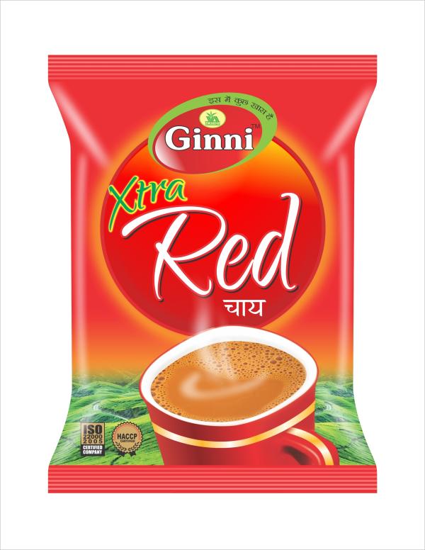 Ginni Red Premium Black Tea | CTC Leaf Tea | Kadak Tea - 1500gms (6 x ...