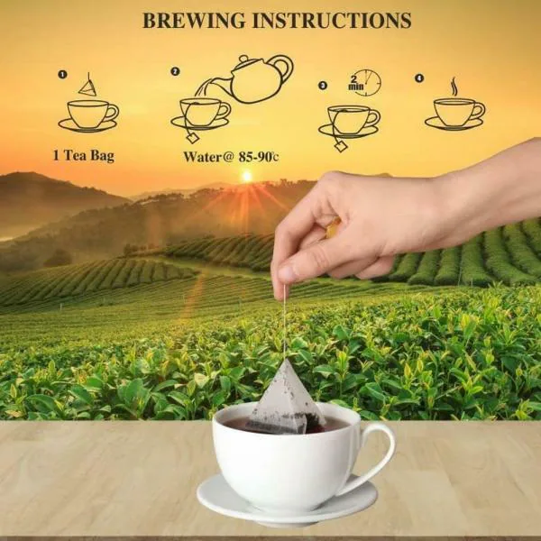 San-Cha Royal Saffron Masala Chai (30 Pyramid Tea Bags) - JioMart