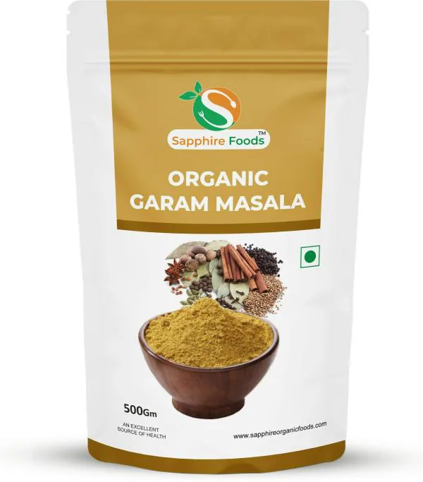 Sapphire Foods Organic Garam Masala 500 - JioMart