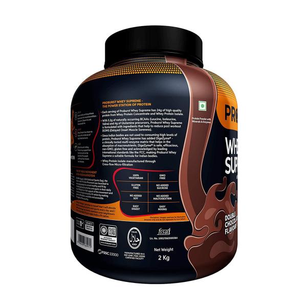 Proburst Supreme Whey Protein Powder Double Chocolate 2 Kg - JioMart