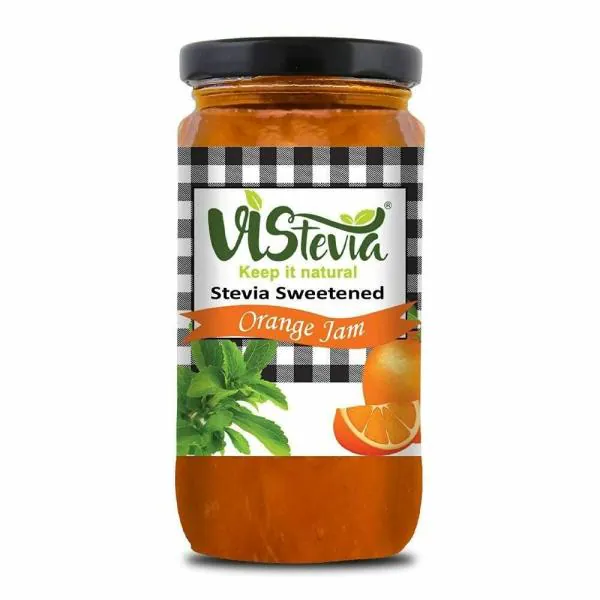 VIStevia Stevia Sweetened Sugar Free Jams - Diabetic Friendly - 100% ...