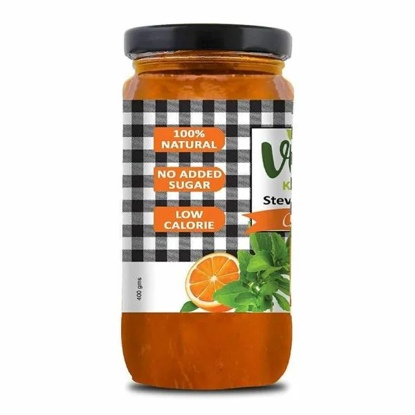 VIStevia Stevia Sweetened Sugar Free Jams - Diabetic Friendly - 100% ...