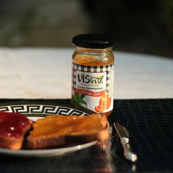 VIStevia Stevia Sweetened Sugar Free Jams - Diabetic Friendly - 100% ...