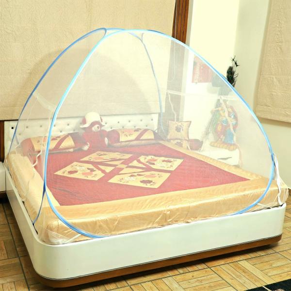 Fegore White Polyester 35GSM Pop-up Format, Foldable, Noise Less Steel ...