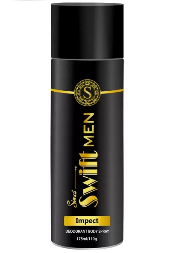 Simco Swift Impect Deodorant (175 ml) | Best Body Spray for Men | Get ...